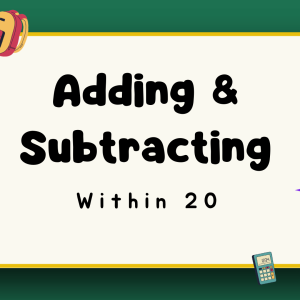 Worksheet: Fluently Add & Subtract within 20 (Practice) - Free Games ...