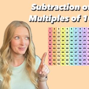 Free Homework Prep: Subtraction of Multiples of 10 1.NBT.6 - Free Games ...