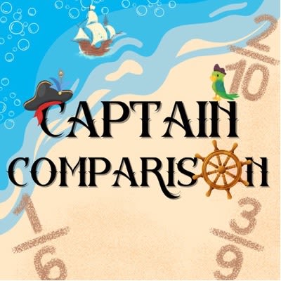 Captain Comparison's Fraction Face-Off - Free Comparison of Fractions ...