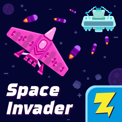 Space Invader - Free Learning Game | Free-Learning-Games.com