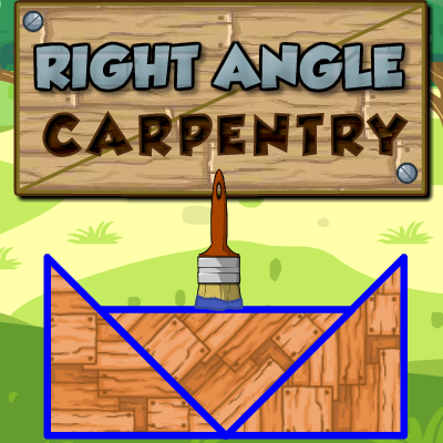Right Angle Carpentry - Free Apply Pythagorean Theorem To Find Missing Side Game | Free-Learning ...