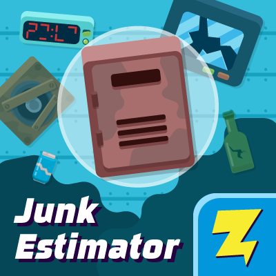 Junk Estimator - Free Estimating Length Game | Free-Learning-Games.com