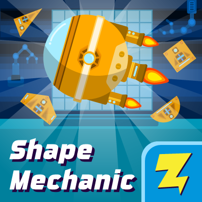 Shape Mechanic - Free Compose Shapes Game | Free-Learning-Games.com