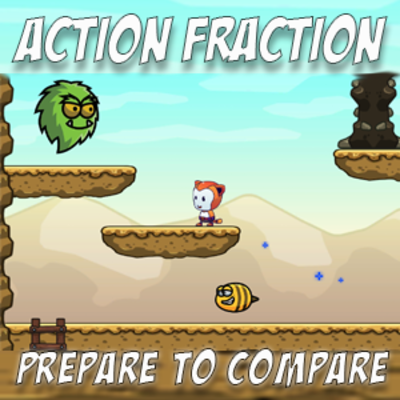 Action Fraction - Prepare to Compare! - Free Comparing Two Fractions ...