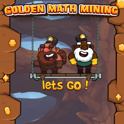 Golden Math Mining - Free Learning Game | Free-Learning-Games.com