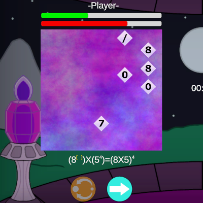 Exponent Monsters - Free Integer Exponents Game | Free-Learning-Games.com