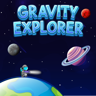 Gravity Explorer - Free Gravitational Force Game | Free-Learning-Games.com
