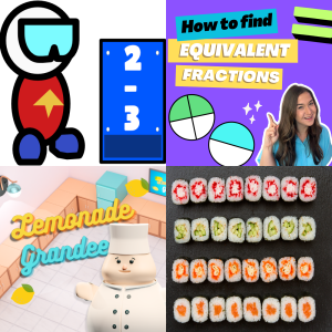 Free Educational Games: Equivalent Fractions 3.NF.3 - Free Games and ...