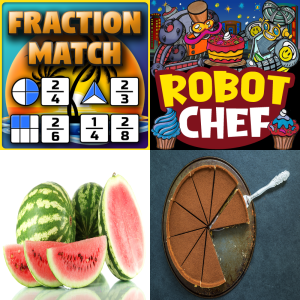 For Class: Fraction Match - Free Educational Games - Legends of Learning
