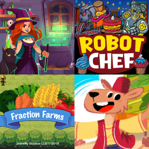 Practice: Find Area Of A Rectangle Using Unit Fraction Tiles AR.5.NF.B ...