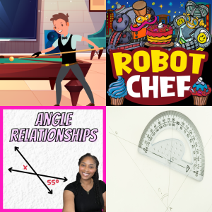 Worksheet: Solve Equations Using Angle Measures 7.G.5 - Free Games and ...