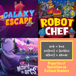 Game Based Learning: Properties of Operations on Rational Numbers 7.NS ...