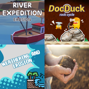 Practice: Effects of Weathering and Erosion S6E5.e - Free Games and ...