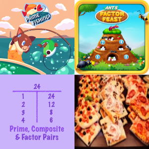 Worksheet: Find Factor Pairs and Determine if Prime Or Composite MA.4 ...