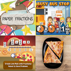 Student Lesson: Math Workshop: Line Plots of Fraction Data 4.MD.B.4 ...