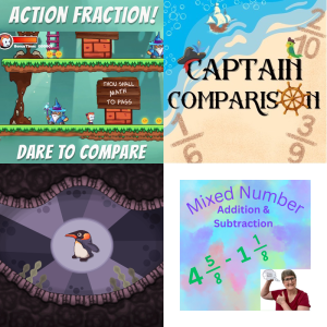 Game Based Learning: Addition And Subtraction With Fractions And Mixed ...