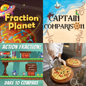 Lesson: Comparing Two Fractions Different Numerator and Denominator 4 ...