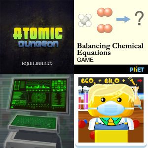 Free Educational Games: Conservation of Matter in Chemical Reactions MS ...