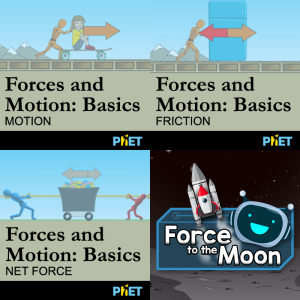 Worksheet: Forces and Motion 5.PS2.1 - Free Games and Simulations ...
