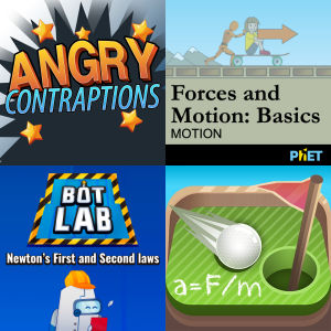 Student Lesson: Newton’s Laws of Motion PS.10b - Free Games and ...