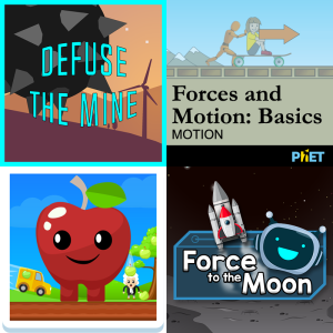 Free Homework Prep: Forces and Motion 5.PS2.1 - Free Games, Simulations ...