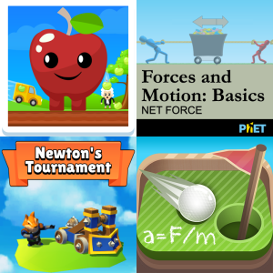 Free Homework Prep: Newton's Laws S8P3.b - Free Games, Simulations, and ...