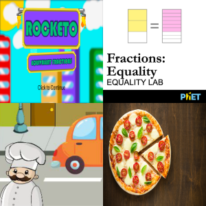 Practice: Visual Models of Equivalent Fractions 4.NF.A.1 - Free Games ...