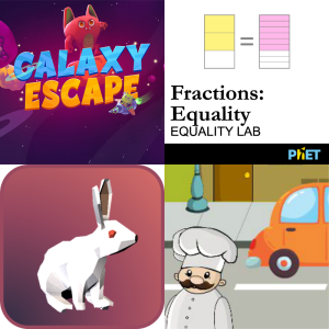 Lesson: Visual Models of Equivalent Fractions 4.NF.A.1 - Free Games and ...