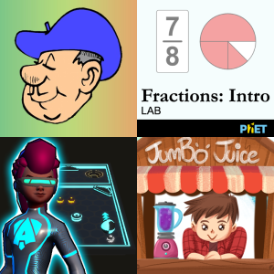 Game Based Learning: Real World Fraction Problems NC.5.NF.1.b - Free ...