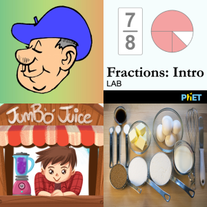 Free Educational Games: Real World Fraction Problems 5.NF.A.2 - Free ...