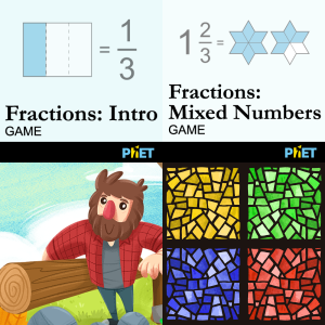 Student Lesson: Partition Shapes Into Unit Fractions MGSE3.G.2 - Free ...