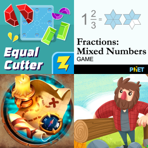 Game Based Learning: Partition Shapes Into Unit Fractions 3.G.A.2 ...