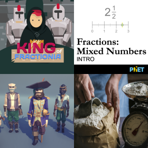 Free Educational Games: Interpret Fractions As Division NC.5.NF.3 ...