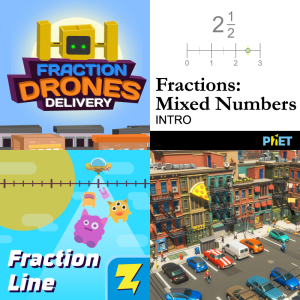 For Class: Partition Shapes Into Unit Fractions 3.G.A.2 - Free Games ...