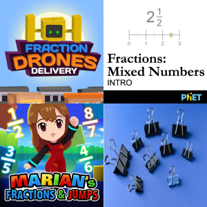 Free Educational Games: Plot, Order and Compare Fractional Numbers MA.3 ...