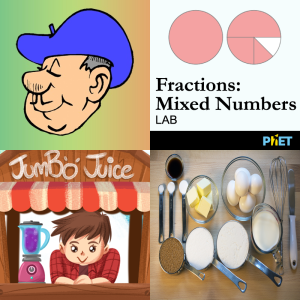 Practice: Real World Fraction Problems 5.NF.A.2 - Free Games and ...