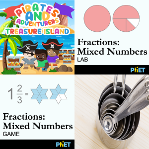 Lesson: Fractions: Mixed Numbers - Lab - Free Games and Simulations ...