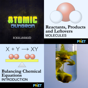 For Class: Conservation of Matter in Chemical Reactions MS-PS1.B-2 ...