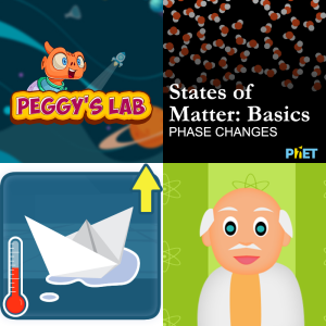Free Homework Prep: Phase Changes 5.PS1.1 - Free Games and Simulations ...