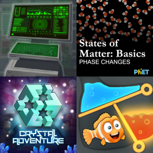 Free Educational Games: States of Matter and their Structure MS-PS1.A-4 ...