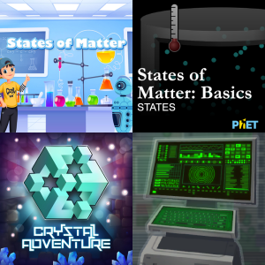 Worksheet: States of Matter and their Structure MS-PS1.A-4 - Free Games ...