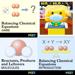 Free Educational Games: Conservation of Matter in Chemical Reactions MS ...