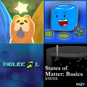 Free Educational Games: States of Matter and their Structure Game ...