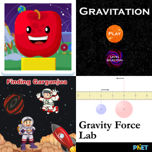 Worksheet: Gravitational Force MS-PS2.B-2 - Free Games and Simulations ...