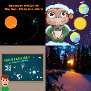 Student Lesson: Earth Tilt and Seasons S6E2.c - Free Games and ...
