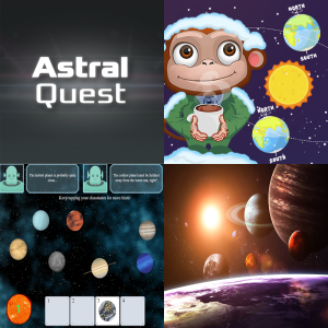 Lesson: Earth and the Solar System ES-ESS1.B-1 - Free Educational Games ...