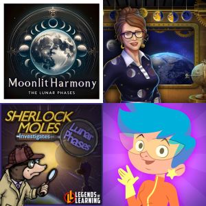 Free Lesson: Lunar Phases MS.ESS1A.a-2 - Free Games and Assessments ...