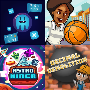 For Class: Arithmetic with Decimals - Free Educational Games - Legends ...