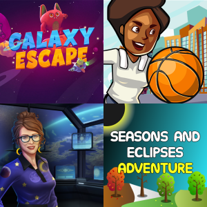 Game Based Learning: Lunar Phases,Eclipses and Seasons 6.E2U1.9 - Free ...