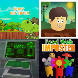 Worksheet: Food Webs in an Ecosystem MS-LS2.B-1 - Free Games and ...